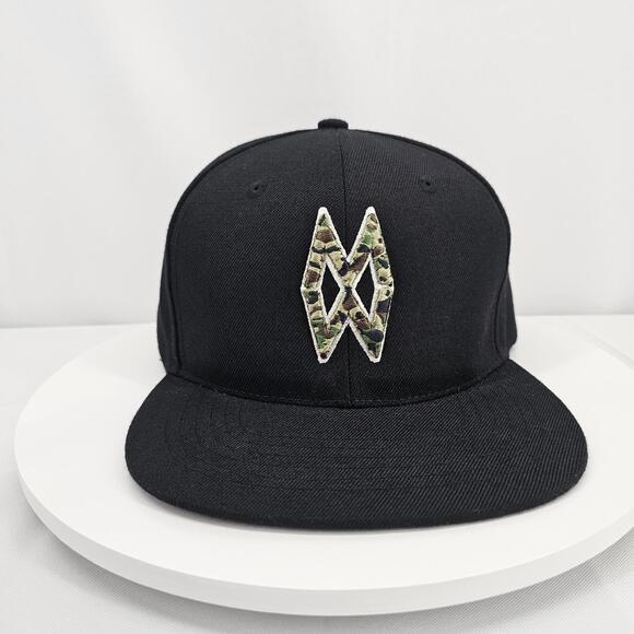 Accessories | Morgan Wallen Embroidered Logo Graphic Black Snapback Cap ...